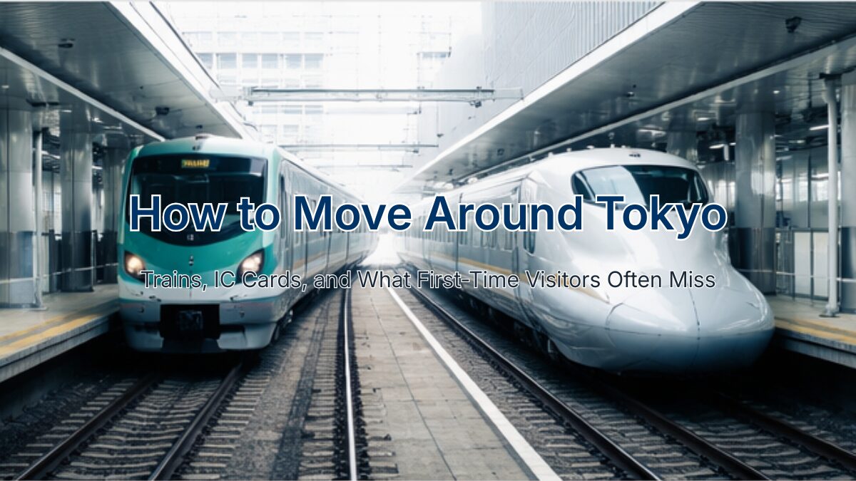 How to Get Around Tokyo: Trains, IC Cards, and Common Mistakes for ...